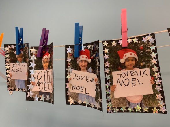 Arts plastiques sur le thème de Noël en Grande Section | Ecole ...